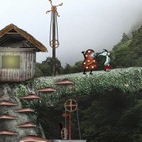 アンテナ奪還ポイントクリックアドベンチャーゲーム「Haluz」で暇つぶし: 暇をつぶす音がする